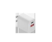 China USB A+C PD Fast Charger 30W Foldable Plug Wall Charger 3.0/ PPS Protocol Power Adapter for sale