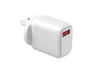 China 3.0 Adapter 18W Quick Charging Blocks USB Wall Plug For IPhone 15/14/13/12 for sale