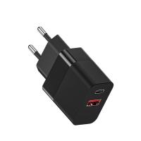 China Dual Port Fast Charging Type C Wall Plug Adapter 25W for Samsung Galaxy for sale