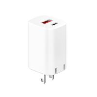 China 20W Dual Port Fast Charger Type C Wall Plug Adapter Quick Charging Block for sale