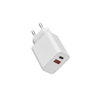 China 30W Dual Port PD Fast Charger Type C Wall Plug Adapter for Samsung Galaxy for sale
