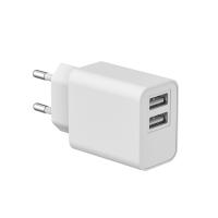China 2 Pack Dual Port 12W Wall USB Charger Block With Foldable Plug Charging Box Brick for sale