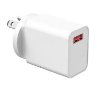 China One Port USB A 15W Wall Charger Portable Fast Charger 3A 2 Packs For Phones for sale