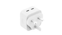 China Dual USB-C Quick Wall Charger 40W Double Port Foldable USBC For IPhone for sale