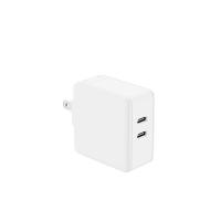 China Multi Port USB C PD Type C Mini GaN Wall Charger Adapter 65W For MacBook Laptop for sale