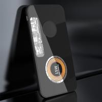 China Transparent Tempered Glass Foldable Wireless Charger Magnetic 2in1 Multifunction for sale