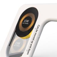 China Multifunction Wireless Phone Charger Magnetic 4 In 1 Foldable 3 IN 1 Transparent for sale