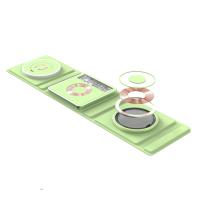China 5 In 1 Wireless Fast Charging Phone Charger Stand Desk Mat for sale