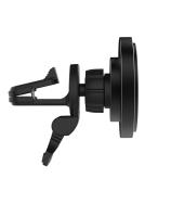 China Night Light Fast Wireless Car Charger Magnetic Mobile Phone Holder 15W Transparent for sale