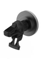 China Night Light Fast Wireless Car Charger Magnetic Mobile Phone Holder 15W Transparent for sale