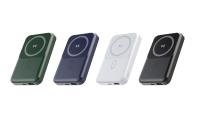 China Custom Logo Magnetic Wireless Power Bank 12v 22.5w Pd 10000mah With Phone Stand for sale