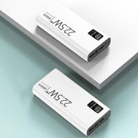 China Custom Logo Mini Power Bank PD 22.5W Fast Charging 20000mah With LED Display for sale