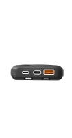 China Magnetic Wireless Power Bank Charger Built In Cable 10000mAh for sale
