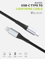 China Fast Charger Block Data Transfer Cable Braided 3Ft 6ft For Iphone 15 16 for sale