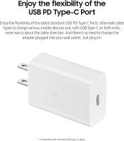China US Pin PD USB-C Fast Wall Charger Travel Power Adapter 15W For S22/S21/S20/Note20/A5 for sale