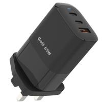 China 65W GaN Fast Charger With Inverter USB Type C Multiport Phone Power Adapter for sale
