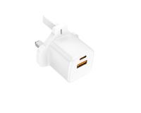 China A+C Mini QC3.0 PD 30W GaN Fast Charger Wall Power Adapter For Ihone16 Pro Max for sale