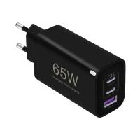 China 65W GaN Laptop Charger PD Fast Charge Mobile Phone QC4.0 UK US AU AR EU KC for sale