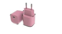 China 30W Portable USB Wall Charger Adapter For Mobile Phones With Type-C Port Output 5V/3A 5A Current White PC Fireproof for sale