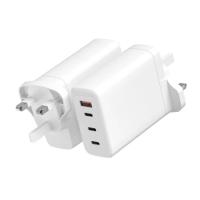 China Wholesale 100W Type C 4In1 Qc Pd Travel Charging Adapter 60W High Power 3.0 USB Charger for Tablet Mobile Laptop OTP OVP for sale