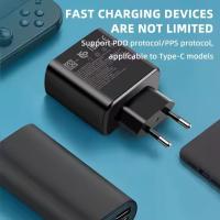 China 45W GaN Smart Fast Charger Type-C USB Wall Charger Compatible for Samsung Galaxy S25 Ultra Phone Charger OTP OVP Protec for sale