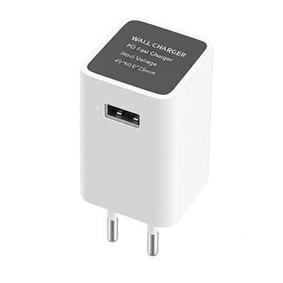China Wall Charger PD Fast Charger with 100-240V Input Voltage 40*40.5*23mm for sale