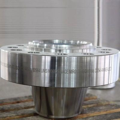 China Nickel Based Alloy Flange ASTM B564 Inconel 625 UNS N06625 Annealed Forging Flange for sale