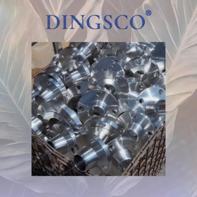 China Incoloy 800 WNRF Flange UNS N08800 Weld Neck Raised Face Flange High Temperature and Corrosion Resistant Nickel Alloy Flange for sale