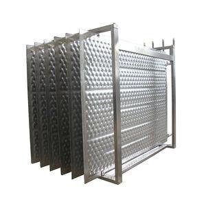 China Stainless Pillow Heat Transfer Plate Evaporator Highly Efficient Immersion for sale