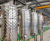 China Laser Welded Vertical Falling Film Pillow Plate Heat Exchanger 304 316L 1-3mm for sale