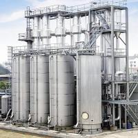 China Vacuum Forced Circulation Automatic Mvr Evaporator For Methanol Essential Oil for sale
