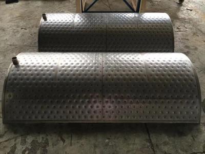 China 1-1.2mm Thickness Pillow Plate Heat Exchanger For Customized Heat Transfer Solutions for sale