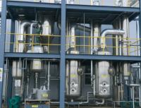 China Wastewater Mvr Evaporation System Multi Effect Falling Thin Automatic Film 1600lph for sale