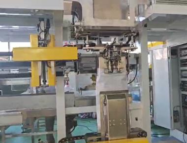 China High Speed VFFS Salt Packaging Machine for 50g to 2kg Pouches with Open Mouth Bagging for 5-25kg Bags for sale