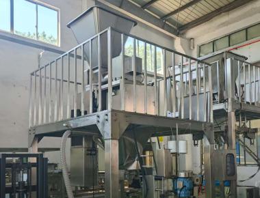 China Salt Packaging Machine Integrated Solution: 80-140 Bags/Min Small Pouches & 12-22 Bags/Min Heavy Bags with Complete Automation for sale