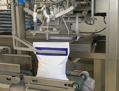 China Automated Salt Packaging Line System with 80-120 Bags/Min Speed and ±0.5g Accuracy for Industrial Food Processing for sale