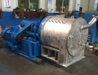 China Continuous Two-Stage Pusher Centrifuge System for Salt Crystal Separation and Dewatering with 150 µm Crystal Size and 25-65 wt% Feed Solids for sale