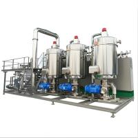 China Continuous 380v 50hz MVR Evaporator Three Effect Falling Film Concentration for sale