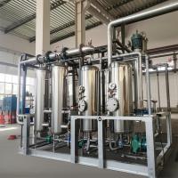 China SS304 316L Multiple Effect Evaporation System For Dye Wastewater Ammonium Sulfate for sale