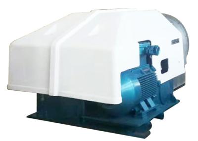 China HR Series Horizontal Double Stage Pusher Centrifuge for Salt Separation 400-1000mm Basket 1-50t/h Capacity for sale