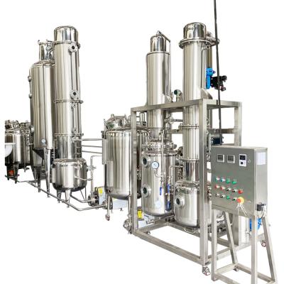 China 1500Lbs/Hour CBD Extraction Machine - Stainless Steel GMP Standard Ethanol Extraction Equipment for sale