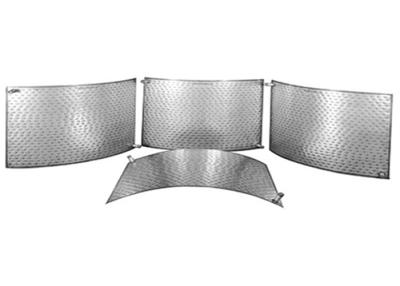 China Immersion Pillow Plate Heat Exchanger Stainless Dimple 0.9mm for sale