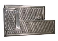 China 1.0mm Stainless Steel Pillow Plates Laser Welding for sale