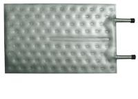 China Refrigeration 439 Stainless Steel Dimple Sheet Metal Customization Pillow Plate for sale