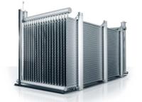 China Double Embossed Falling Film Plate Chiller for Seafood - 2x2.5x3.5m Stainless Steel with 1.0mm Plate Thickness for sale