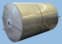 China Polished 300L Pillow Plate Jacket Tank For Solvent for sale
