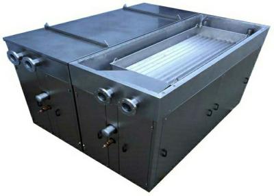 China Laser Welded Pillow Plate Falling Film Chiller Cabinet - 2x2x3.5m Stainless Steel ISO Certified Industrial Cooling System for sale