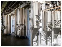China 150L Stainless Steel 316L Jacketed Fermentation Tank with 1.6M Height for Wine and Vinegar Production for sale