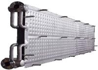 China Immersion Titanium Pillow Plate Heat Exchanger - 12000mm Length, 2000mm Width, Laser Welded Design for sale