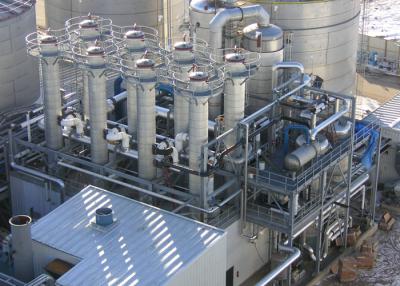 China Continuous 380v 50hz MVR Evaporator Three Effect Falling Film Concentration for sale